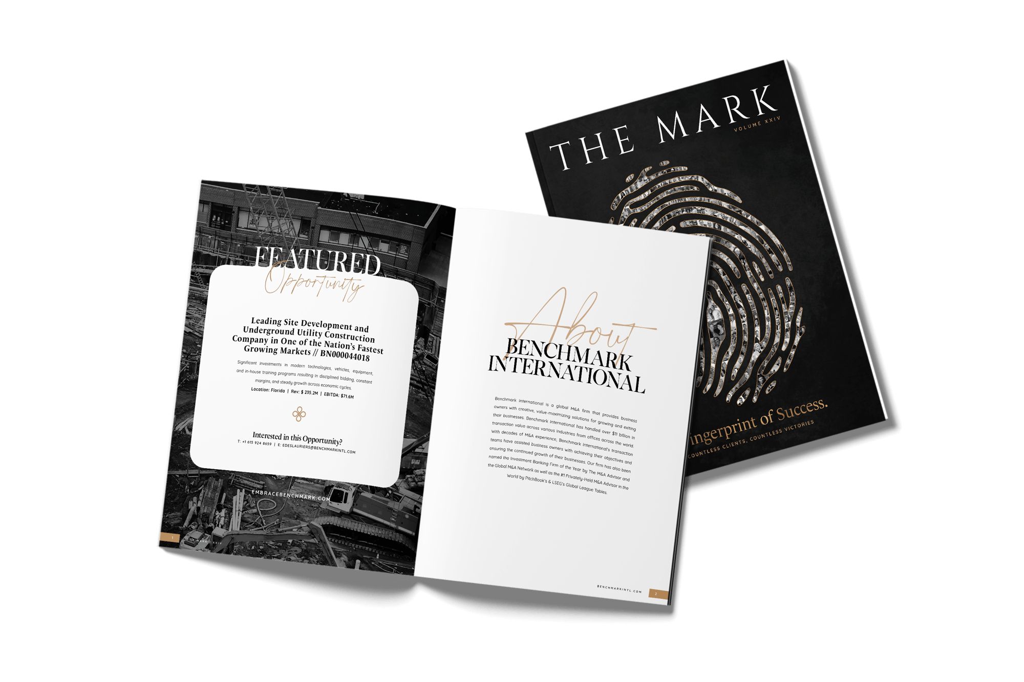 Your Inquiry Has Been Received - Thank You | Benchmark International